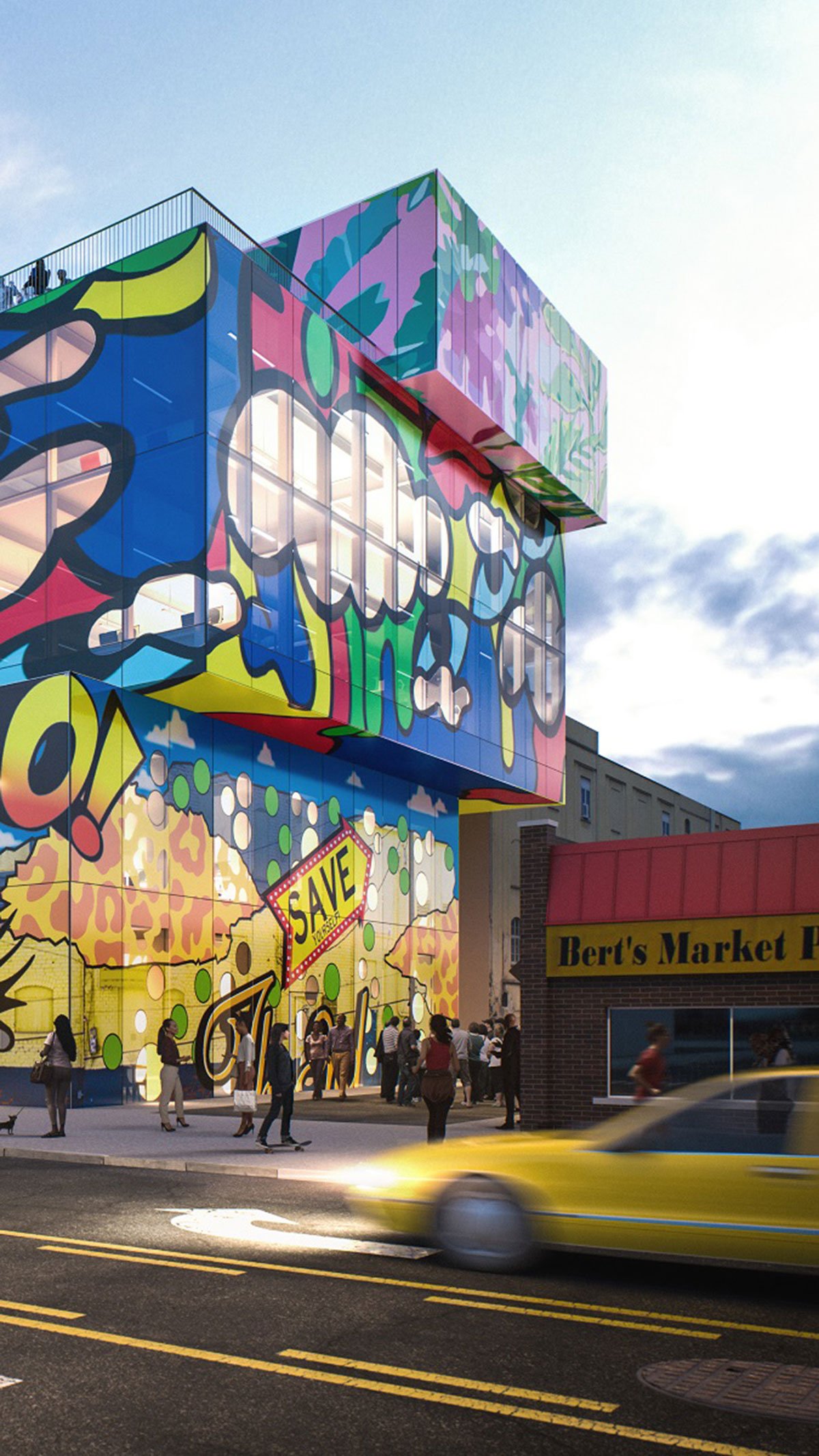 Glass Mural | MVRDV - ArchiDiaries