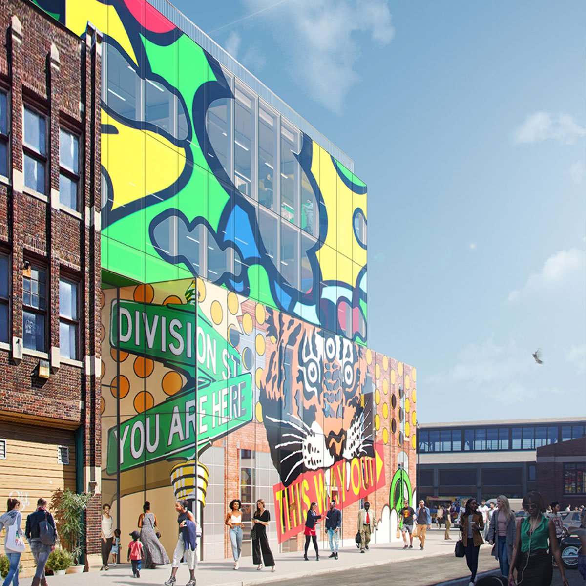 Glass Mural | MVRDV - ArchiDiaries