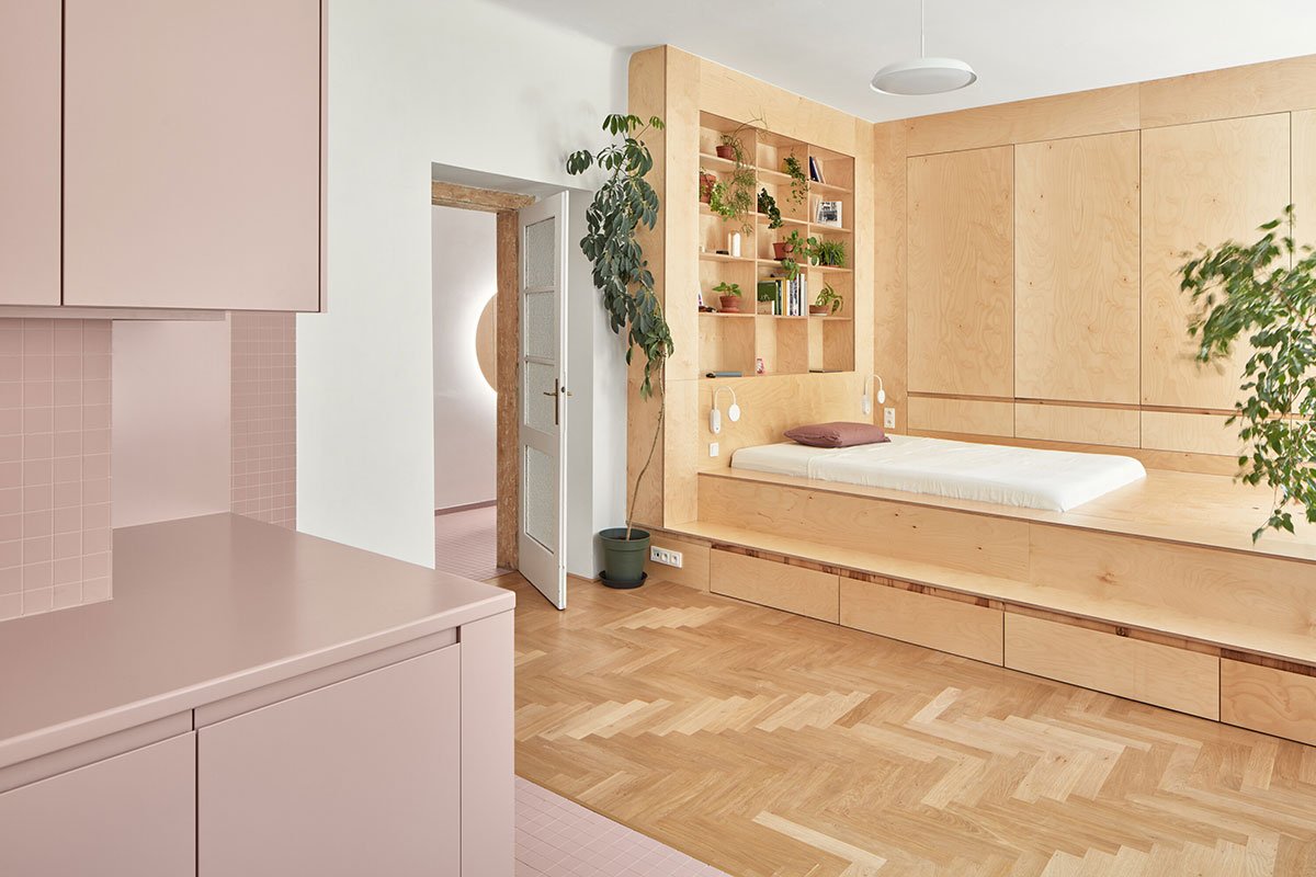 Apartment with a Podium | Neuhausl Hunal - ArchiDiaries