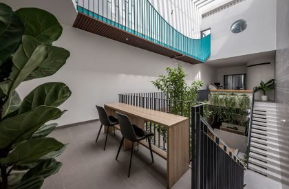 House with Blue Bridge | Story Architecture - ArchiDiaries