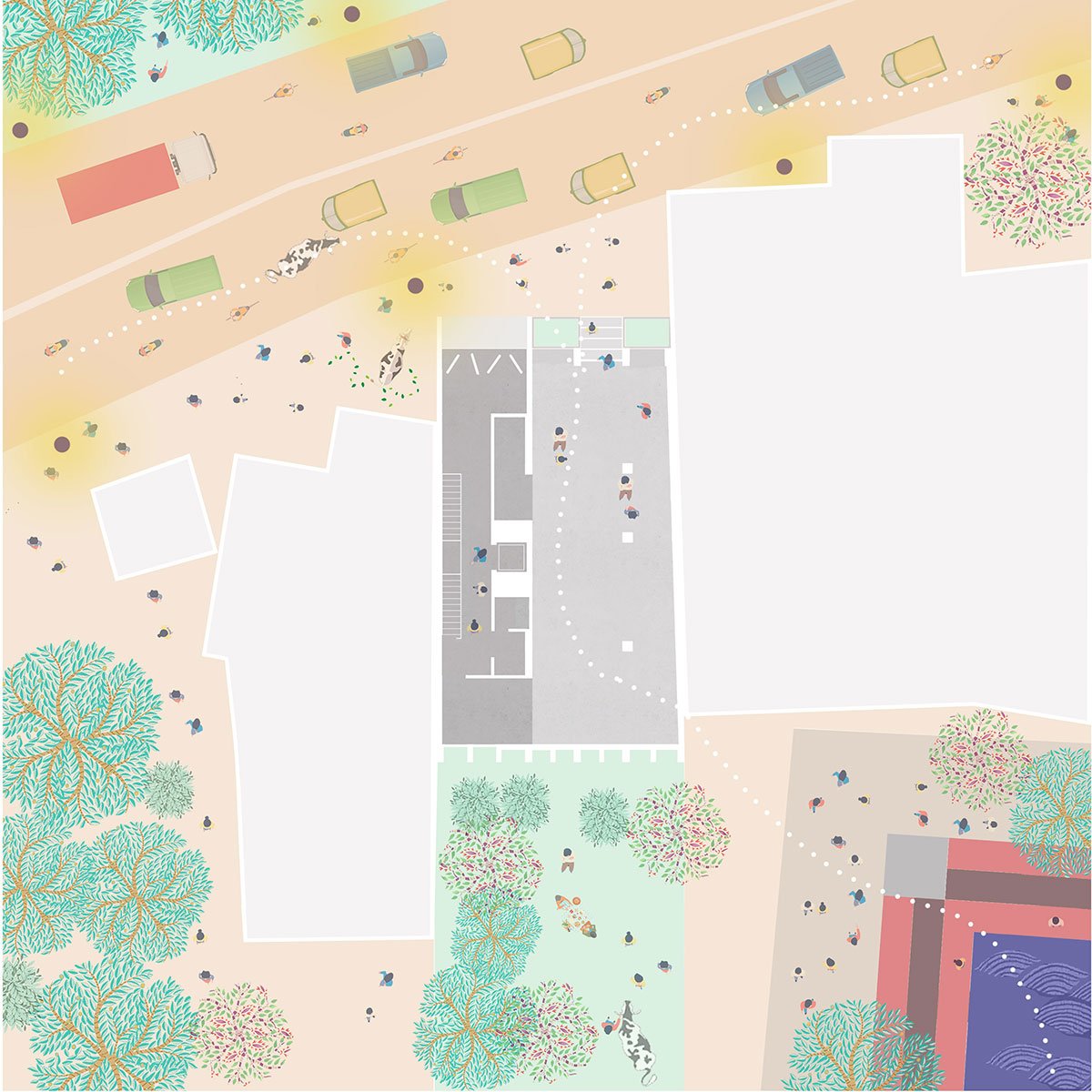 Veiled Building | KUN Studio - ArchiDiaries