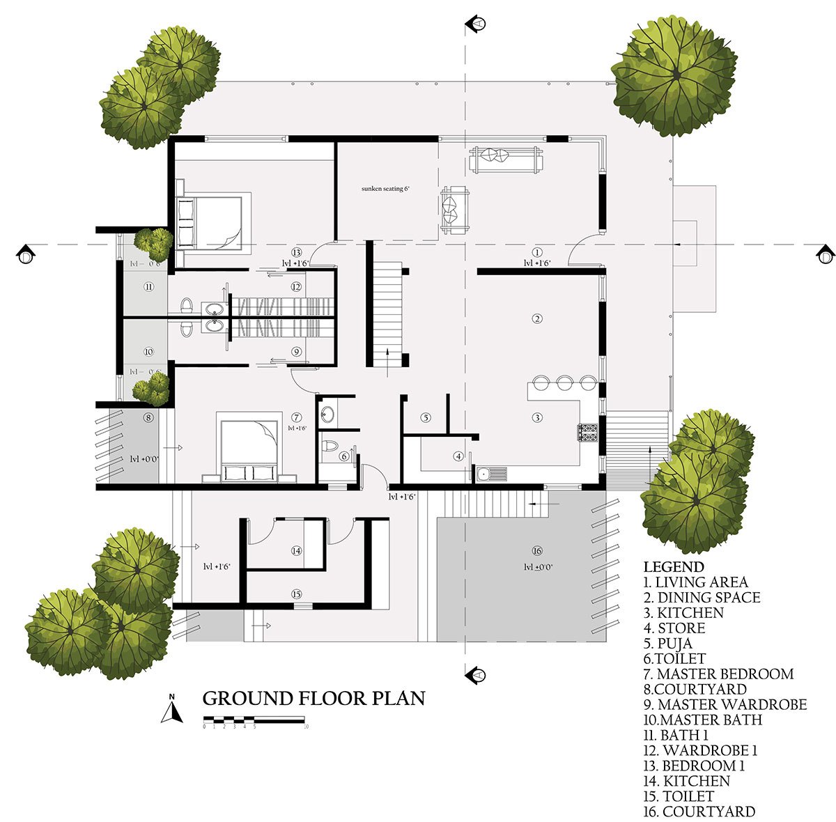 Malenadu Mane | Int-Hab Architecture + Design Studio - ArchiDiaries