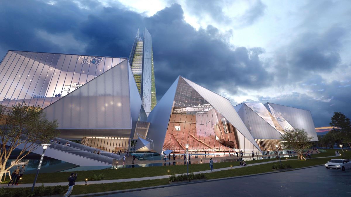 Linan City Lobby | Milanesi | Paiusco - ArchiDiaries